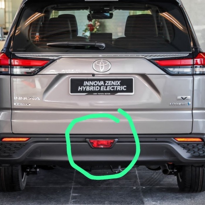 Jual REAR FOGLAMP LOWER BUMPER NEW INNOVA ZENIX ORIGINAL TOYOTA ...