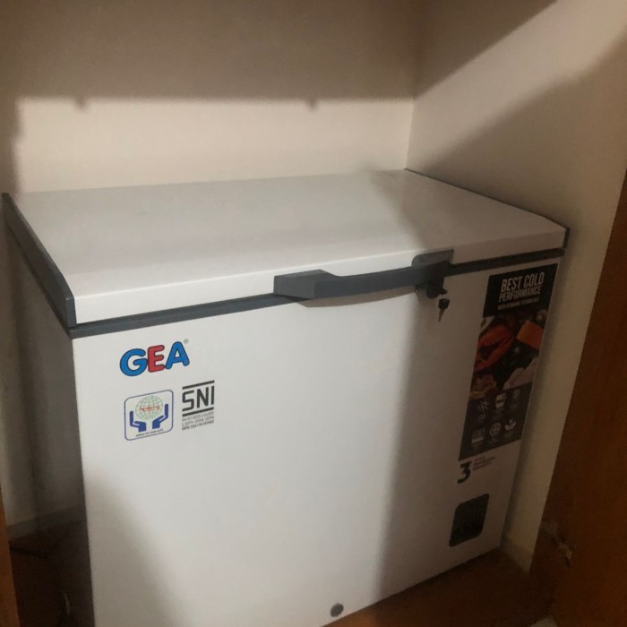 Jual GEA AB 226 R CHEST FREEZER 220L (BEKAS) | Shopee Indonesia