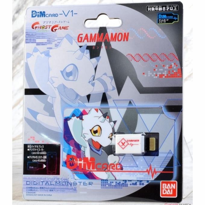 Jual Bandai Dim Card - V1 - Gammamon ( Digimon Ghost Game ) | Shopee ...
