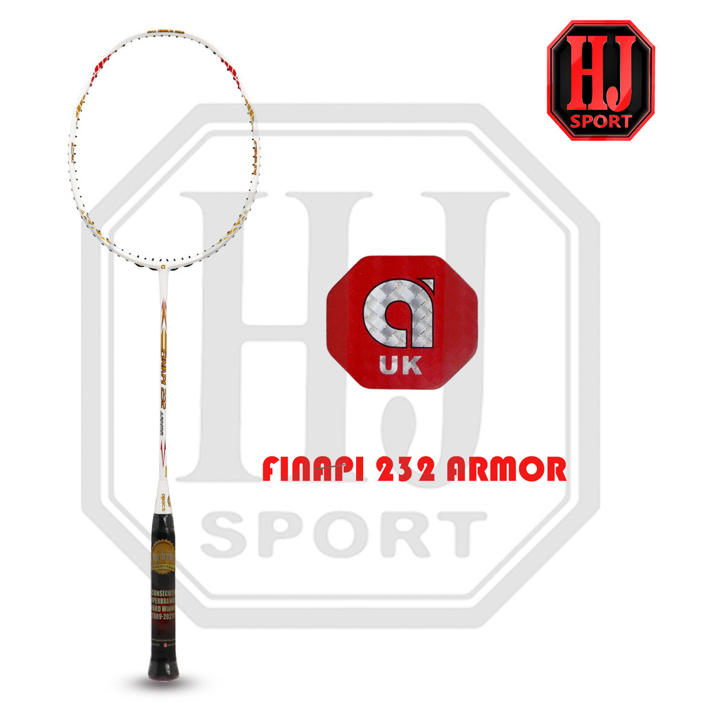 Jual Raket Badminton Original Apacs Finapi 232 Armor Bonus Senar dan ...