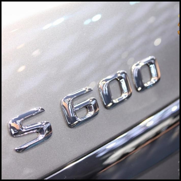 Jual TERMURAH EMBLEM S350 S400 S500 S600 / EMBLEM TULISAN S-CLASS ...