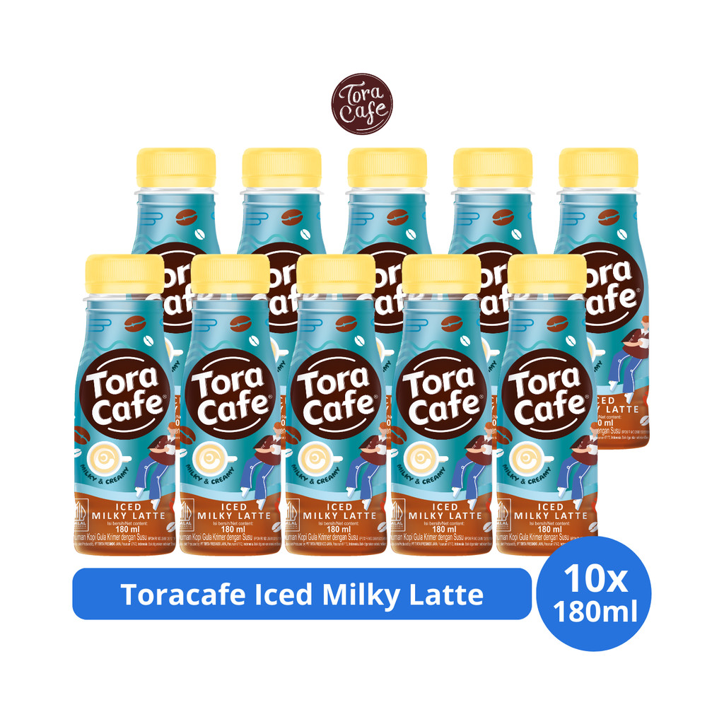 Jual Toracafe Iced Milky Latte 180ml x 10 pcs | Shopee Indonesia