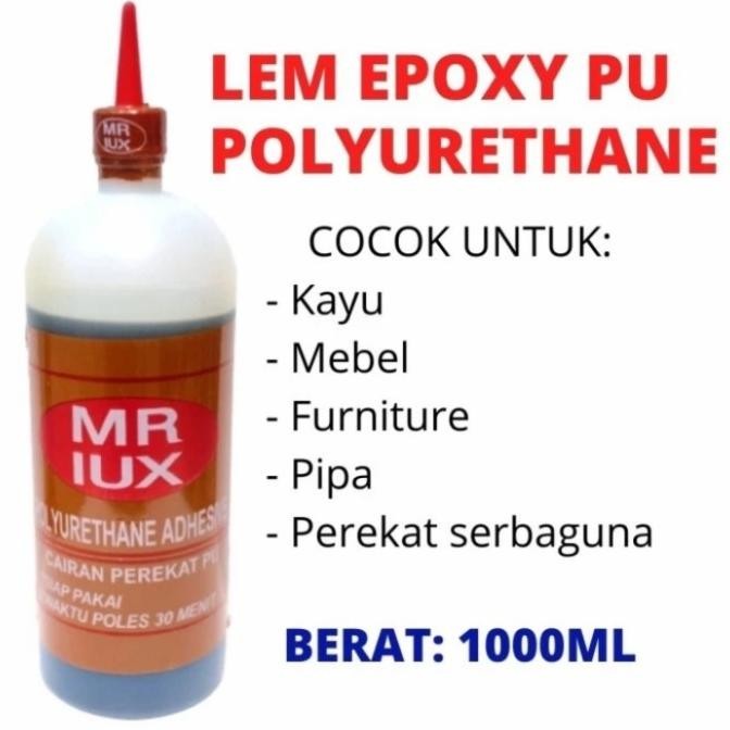 Jual Ready LEM MADU 1KG / LEM BUSA 1KG / MR LUX 1 KG / LEM PU MR IUX | Shopee Indonesia