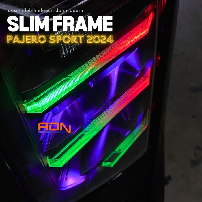 Jual NEW PAJERO SPORT DRL FRAME SLIM RGB MATRIX 2021 2022 2023 2024 ...