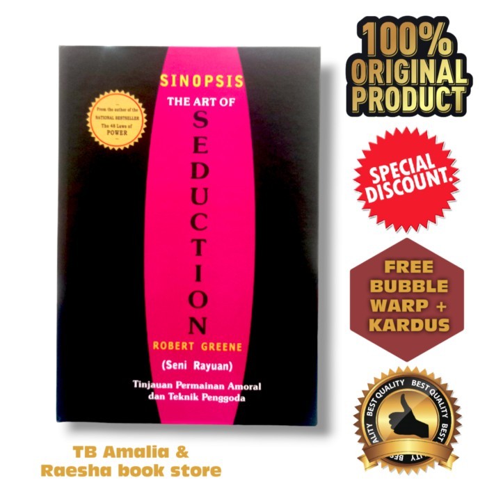 Jual Buku The Art Of Seduction - Seni Rayuan - Robert Greene - Sinopsis | Shopee Indonesia