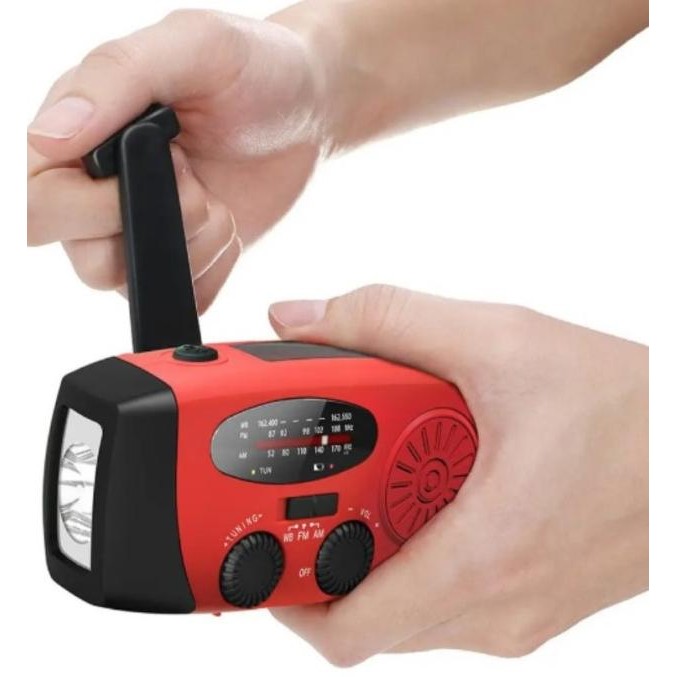 Jual Lampu Senter Led Dinamo Engkol Flashlight Hand Crank Dynamo Solar ...