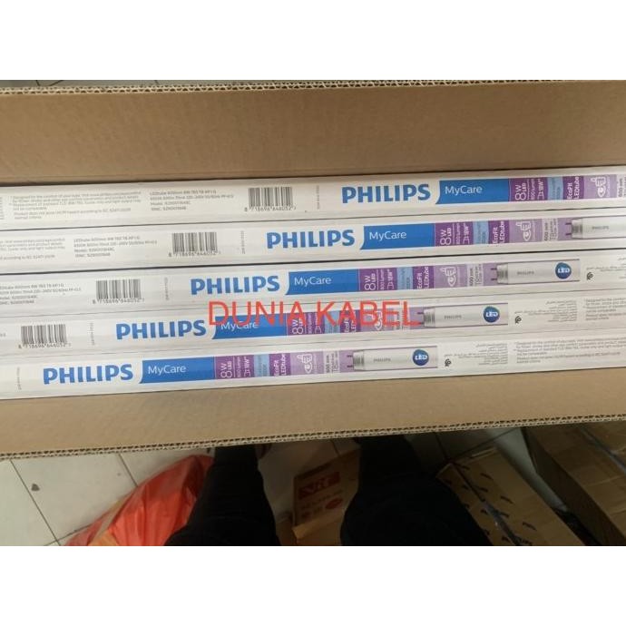 Jual Ready Lampu Led Tube Ecofit Philips 8W 60 Cm 765 T8 Tl Led 8 Watt ...