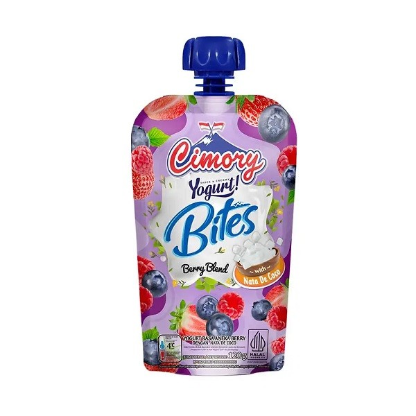 Jual CIMORY YOGHURT BITES BERRY BLEND 120 GR | Shopee Indonesia