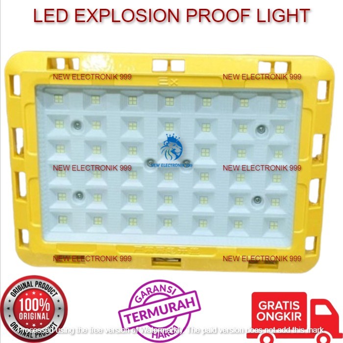 Jual YAMING Flood Light Explosion Proof SLIM SQ LED 150W 6000K Lampu Sorot | Shopee Indonesia