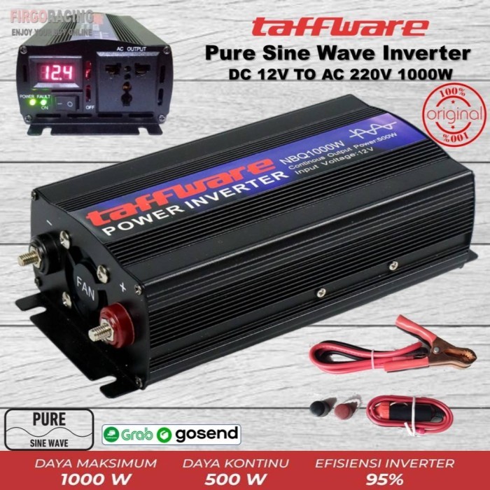 Jual HARGA DISC - PSW Pure Sine Wave inverter DC 12V To AC220V 1000 Watt | Shopee Indonesia