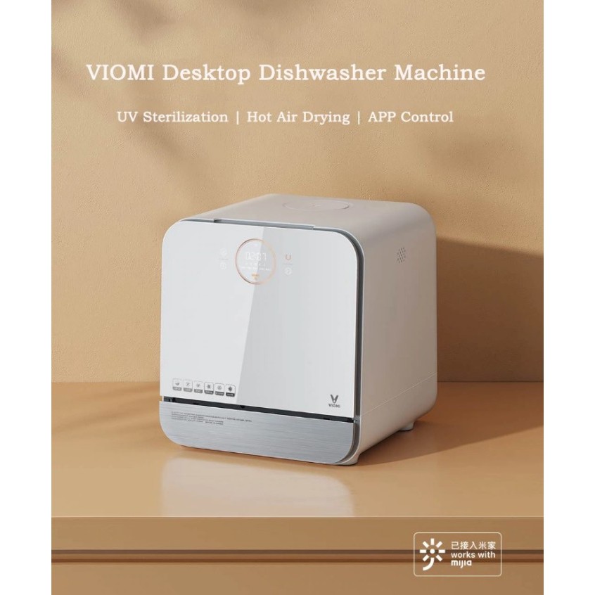 Jual Viomi Sugar Smart Desktop Dishwasher Machine UV Cuci Piring ...