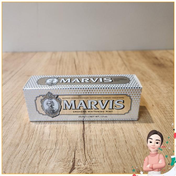 Jual MARVIS Toothpaste Whitening Pasta Gigi marvis 25ml P83S | Shopee ...