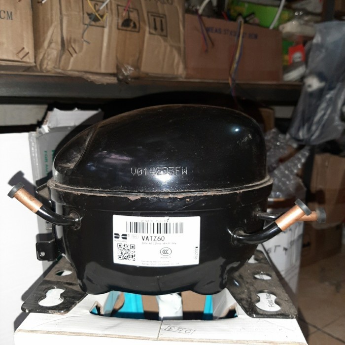 Jual COMPRESOR KOMPRESOR KULKAS INVERTER AQUA VATZ60 ORIGINAL | Shopee ...