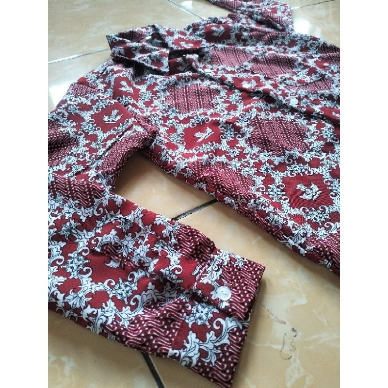 Jual Seragam Sekolah BATIK SD NEGERI/BATIK SD NASIONAL/SERAGAM BATIK ...