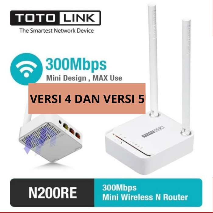 Jual Totolink N200RE Router 2 Antenna Wireless N Mini 300Mbps | Shopee Indonesia