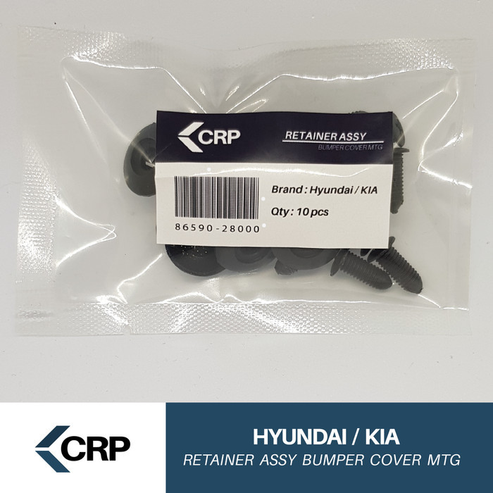Jual HYUNDAI / KIA RETAINER ASSY CLIP BUMPER COVER MTG KLIP MUD GUARD ...