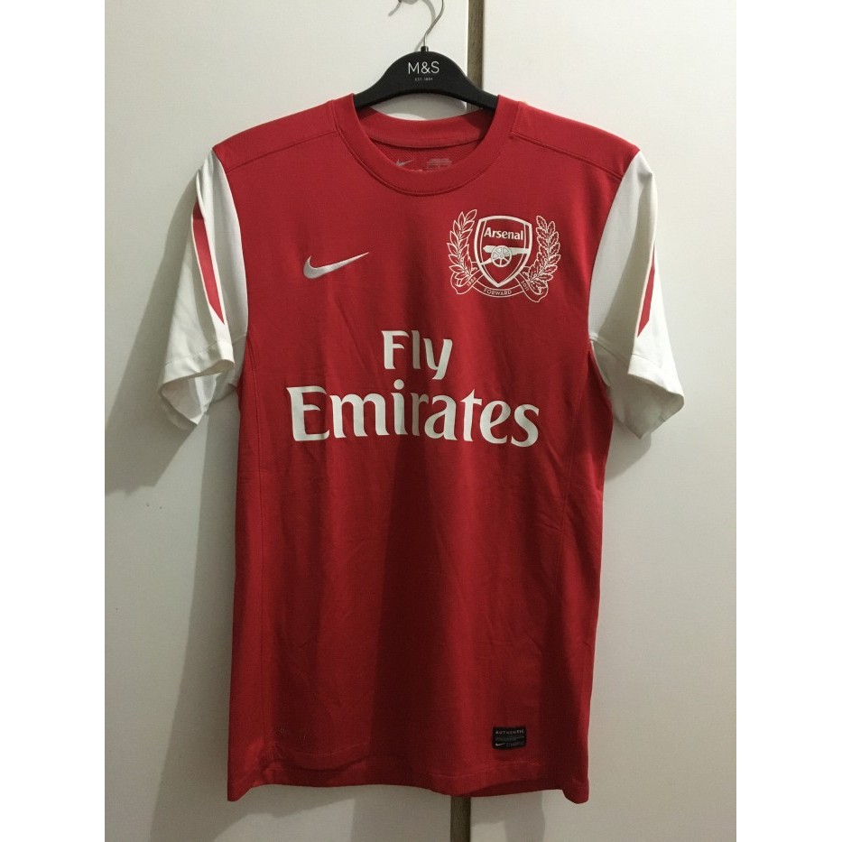 Jual JERSEY BOLA ORIGINAL ARSENAL FC HOME 2011/2012 | Shopee Indonesia