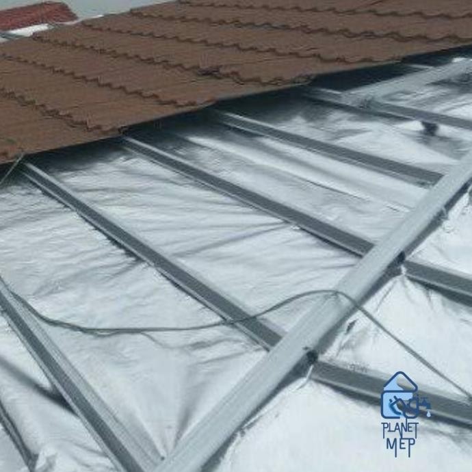 Jual ALUMINIUM FOIL BUBBLE | INSULASI ATAP | PEREDAM PANAS ATAP IQB ...