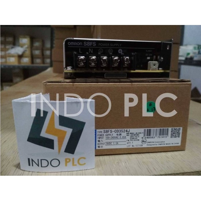 Jual Cekout Langsung!!- Power Supply Omron S8Fs-C03524J (Output 24V Dc 1.5A) | Shopee Indonesia