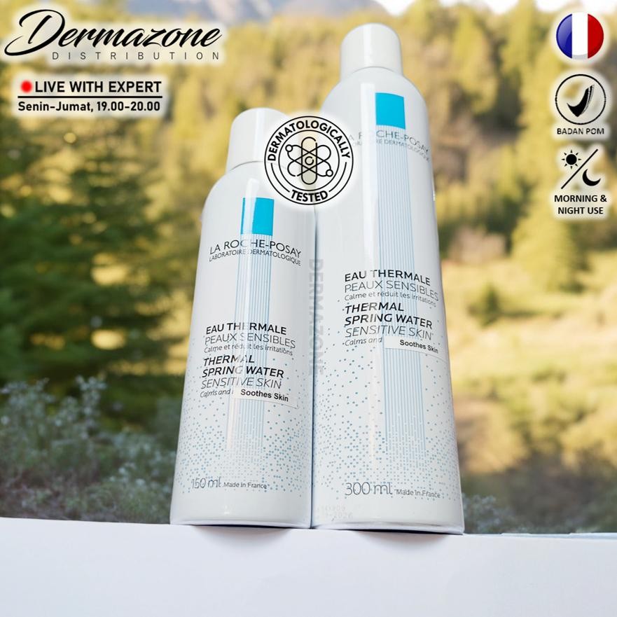Jual La Roche Posay Thermal Spring Water Mist 150 & 300ml - Spray Kulit ...