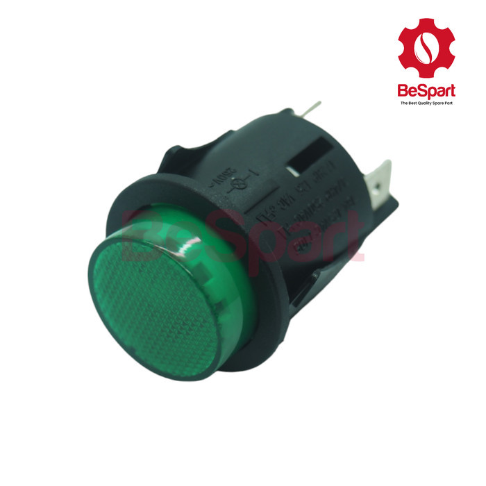 Jual Push Button Switch Green Light Mesin Kopi Bezzera - D.25mm ...