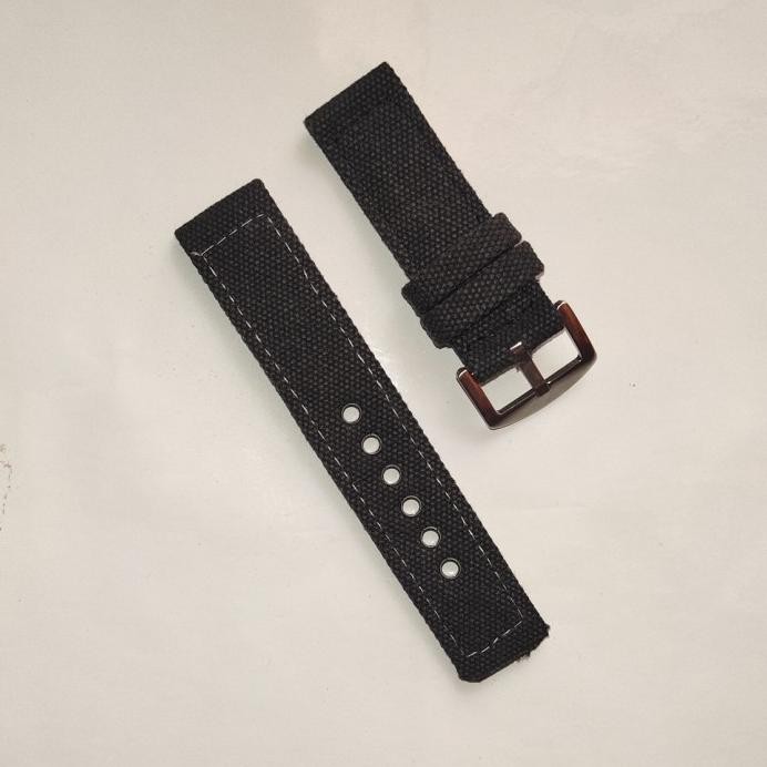 Jual TALI KANVAS CANVAS JAM TANGAN SWISS ARMY EXPEDITION DENIM STRAP V2 ...