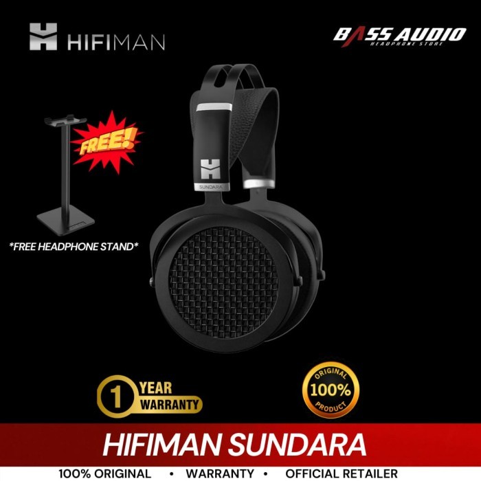 Jual HIFIMAN SUNDARA Hi-Fi Full-size Open-Back Planar Magnetic Headphones | Shopee Indonesia