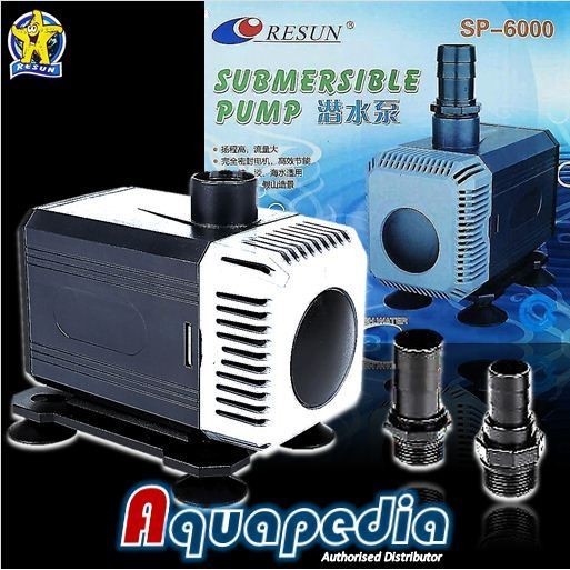 Jual Resun SP-6000 Pompa Air Celup Submersible Water Pump | Shopee ...