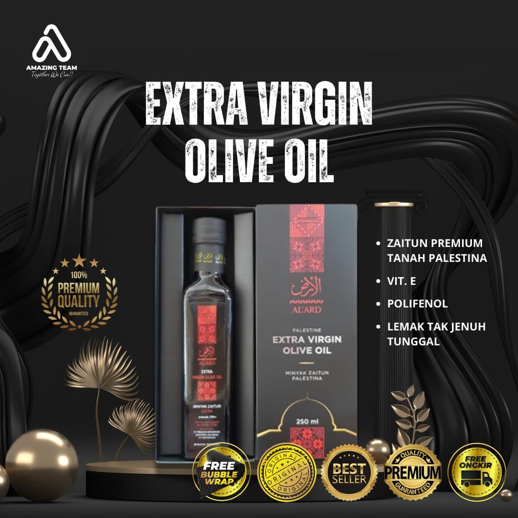 Jual Minyak Zaitun Al-Ard Olive Oil HNI, Al-Ard HNI HPAI Original Extra ...