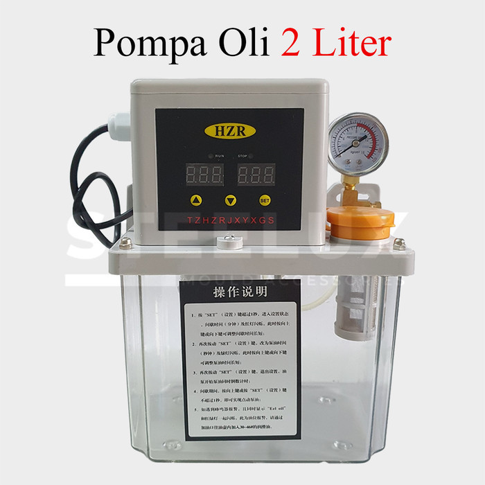 Jual Pompa Oli Lubrikasi Otomatis 2 Liter / Automatic Lubricant Pump 2L ...