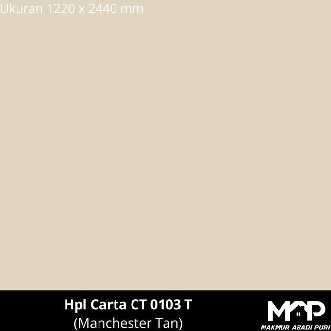 Jual HPL CARTA CT 0103 T ( MANCHESTER TAN ) 1712T | Shopee Indonesia