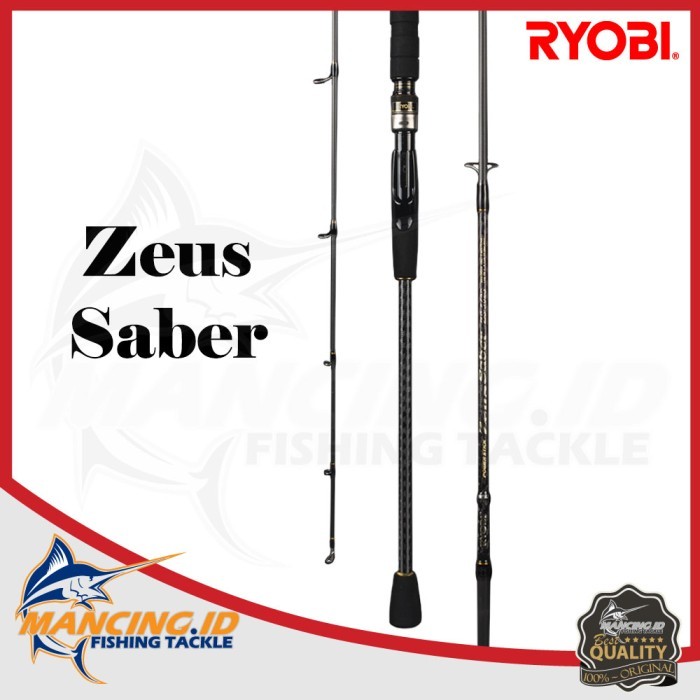 Jual Ryobi Zeus Saber Spinning Rod Full Fuji Butt Join Joran Carbon ...