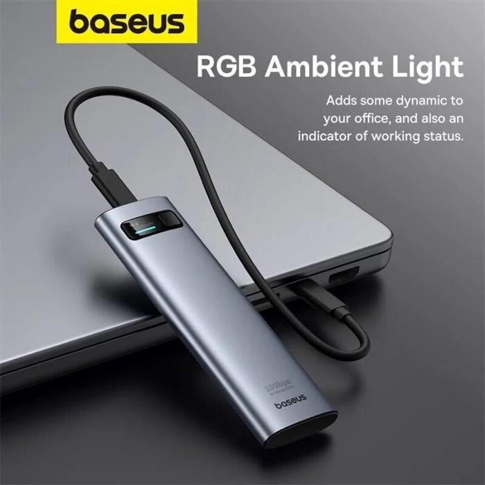 Jual Baseus M2 Ssd Case Nvme Sata Dual Protocol M.2 To Usb Type C 3.2 ...