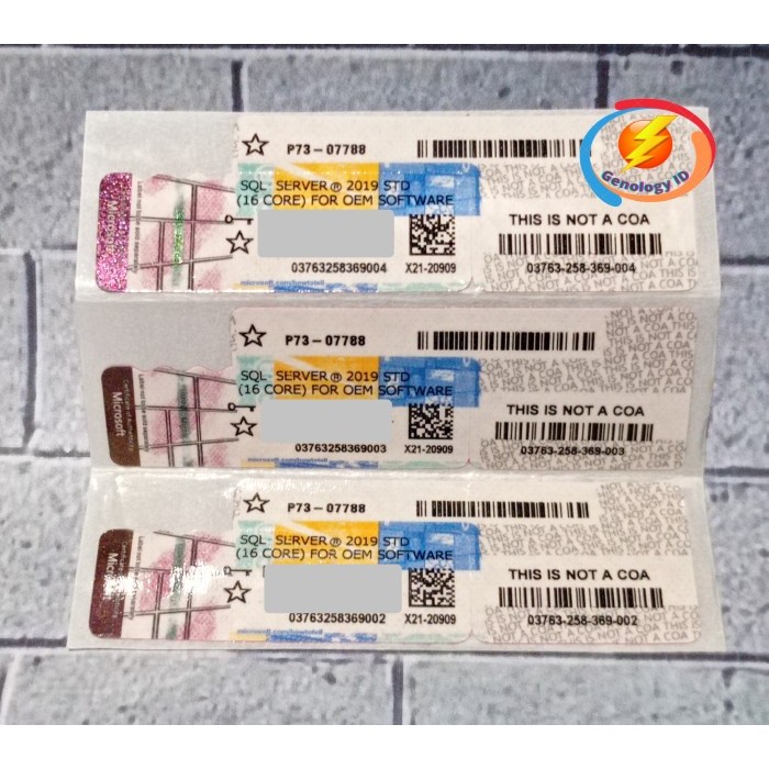 Jual Microsoft SQL Server 2019 Standard 16 Core Unlimited CAL Lifetime ...