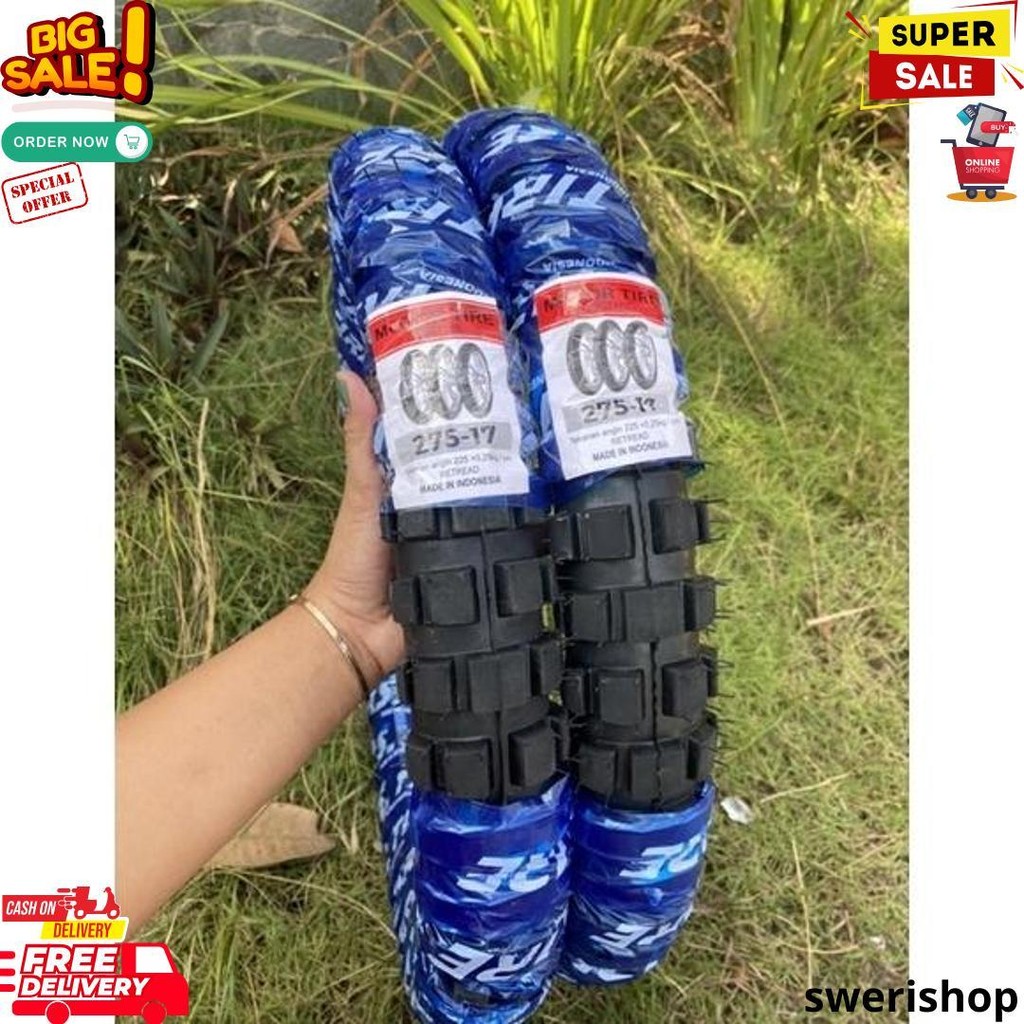 Jual Paket Hemat Ban Cross Tahu Sepasang Ukur 2.50 Dan 275 Ring 17 D ...