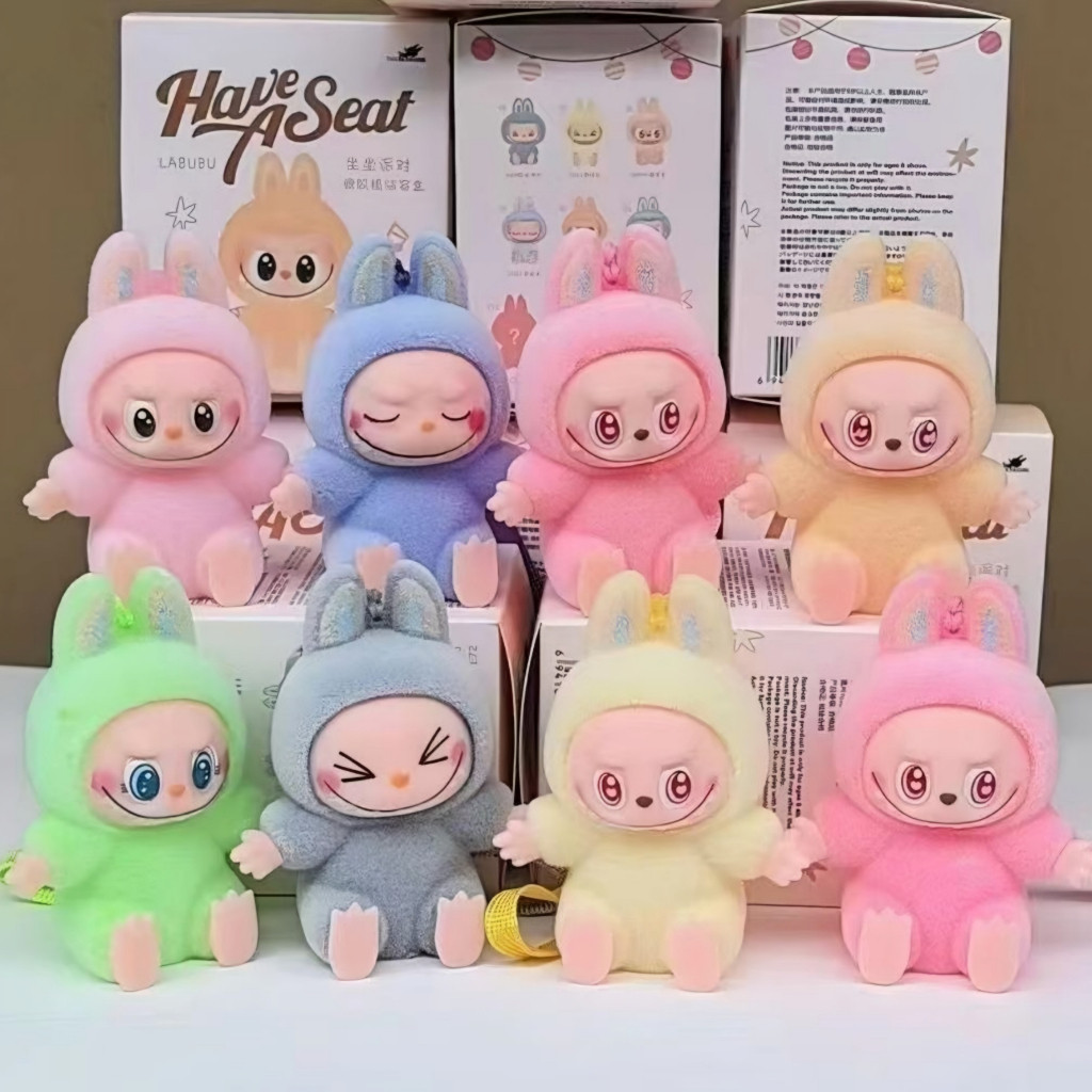 Jual Labubu Baby Mini 10cm Have a Seat Blindbox Boneka The Monster ...