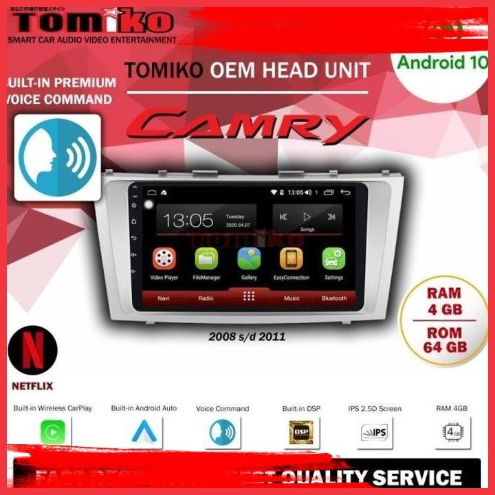 Jual (DYNA) HEAD UNIT TOMIKO ANDROID - FOR CAMRY 2008-2014 RAM 4G ...