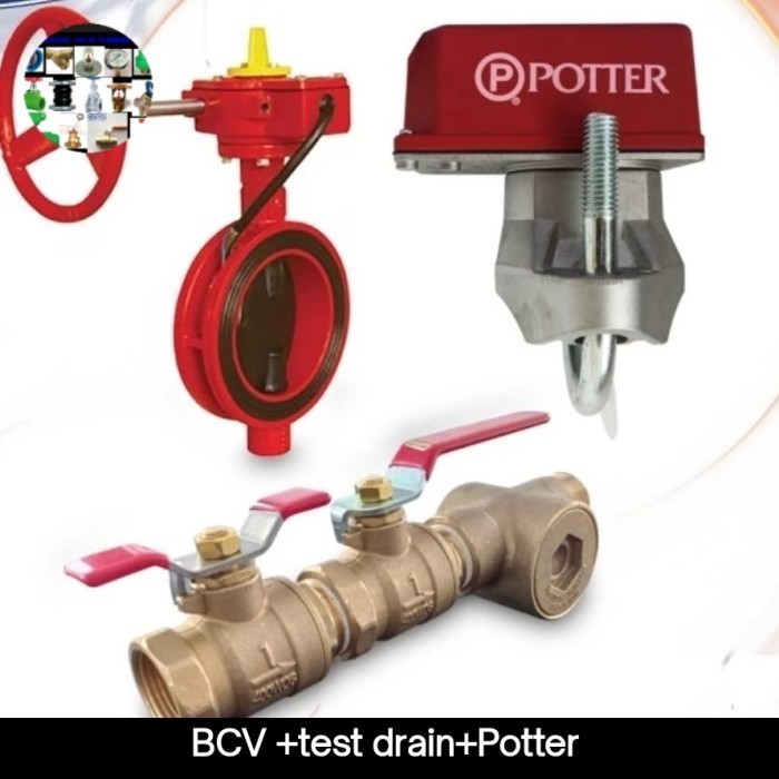 Jual branch control Valve SET BCV / 4 inch DN100 by viking Fireking ...