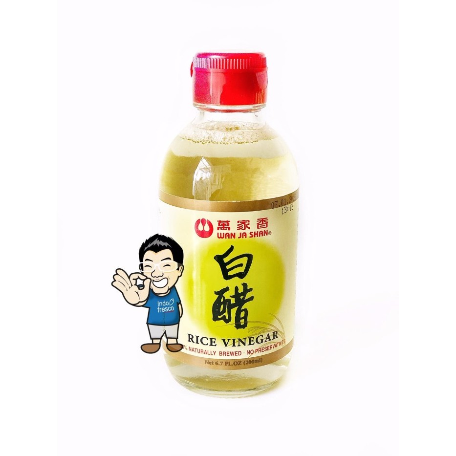 Jual Ina - Wan Ja Shan Cuka Beras Rice Vinegar 200Ml | Shopee Indonesia