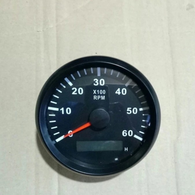 Jual RPM Tachometer Mobil Diesel 12-24 Volt/ indikator Putaran Mesin ...
