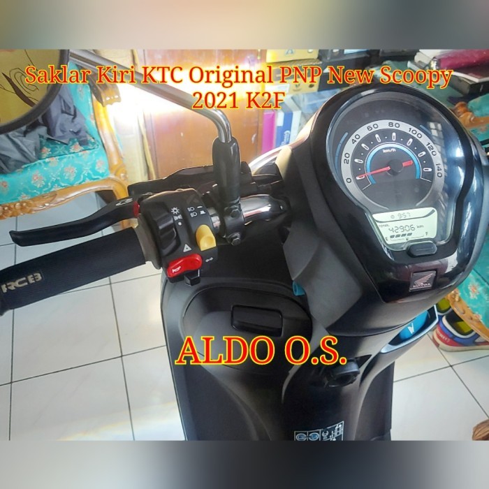 Jual Holder Saklar Kiri KTC EV-381 Original PNP New Scoopy 2021 K2F | Shopee Indonesia