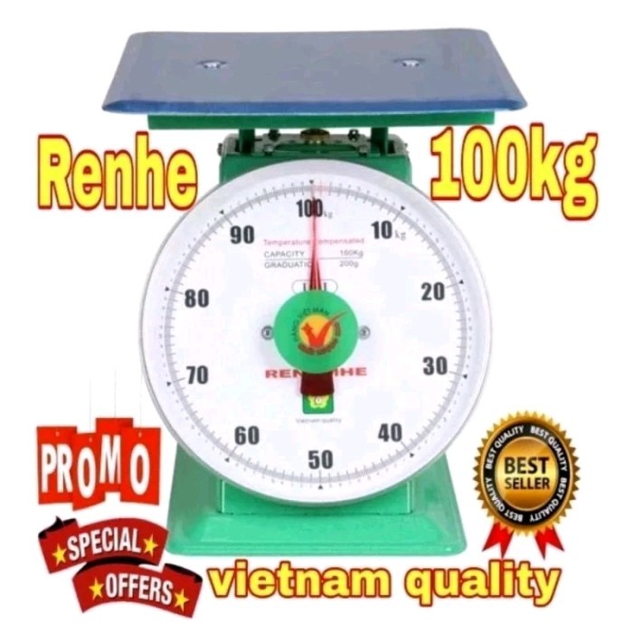 Jual 100Kg Timbangan Manual/Timbangan Jarum/Timbangan Duduk | Shopee Indonesia