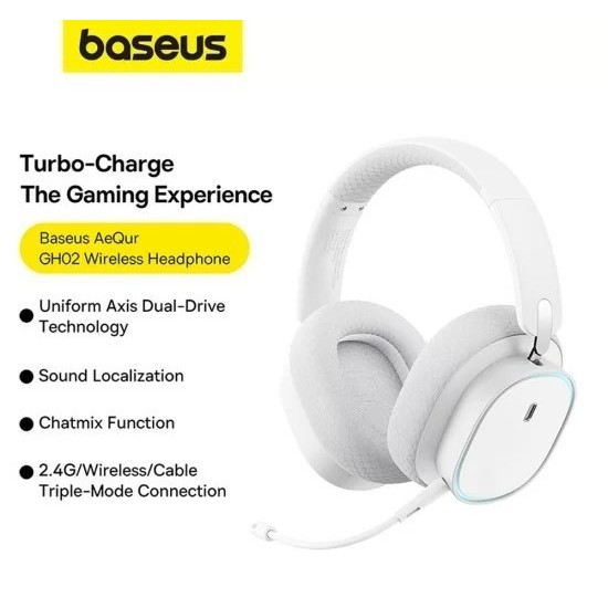 Jual Baseus Headset AeQur GH02 Gaming Wireless Headphones | Shopee ...