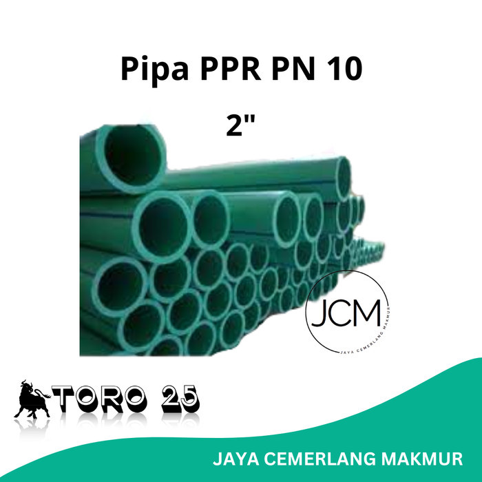 Jual BEBAS ONGKIR - Pipa PPR PN 10 Toro 2 Inch / Pipa Air Dingin Toro ...