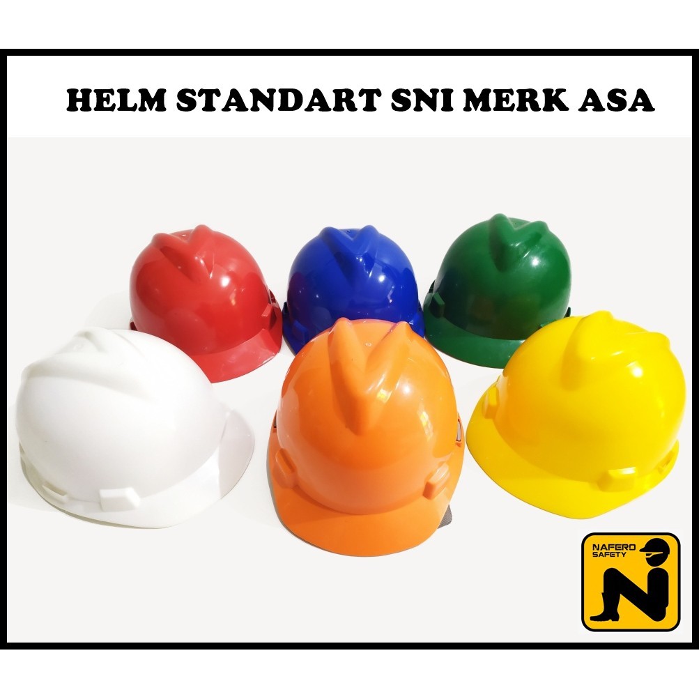 Jual Helm Proyek HELM SAFETY PROYEK STANDART ASA SNI V GUARD STANDART ...