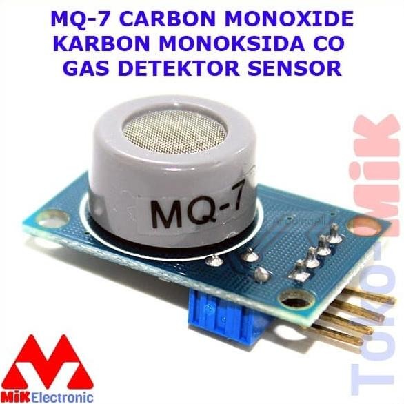 Jual MQ-7 MQ7 CARBON MONOXIDE KARBON MONOKSIDA CO GAS DETEKTOR SENSOR ...