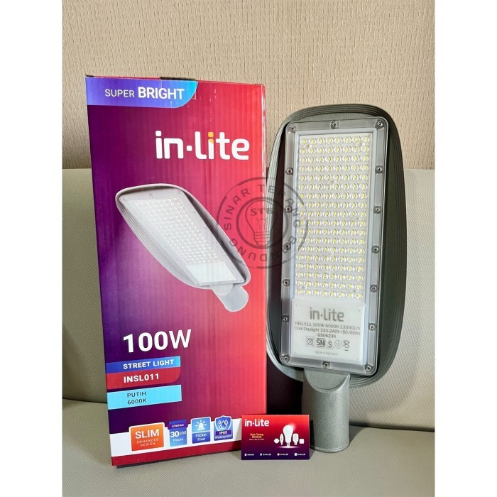 Jual LAMPU JALAN INLITE STREET LIGHT PJU 100W 100 WATT - INSL011 ...