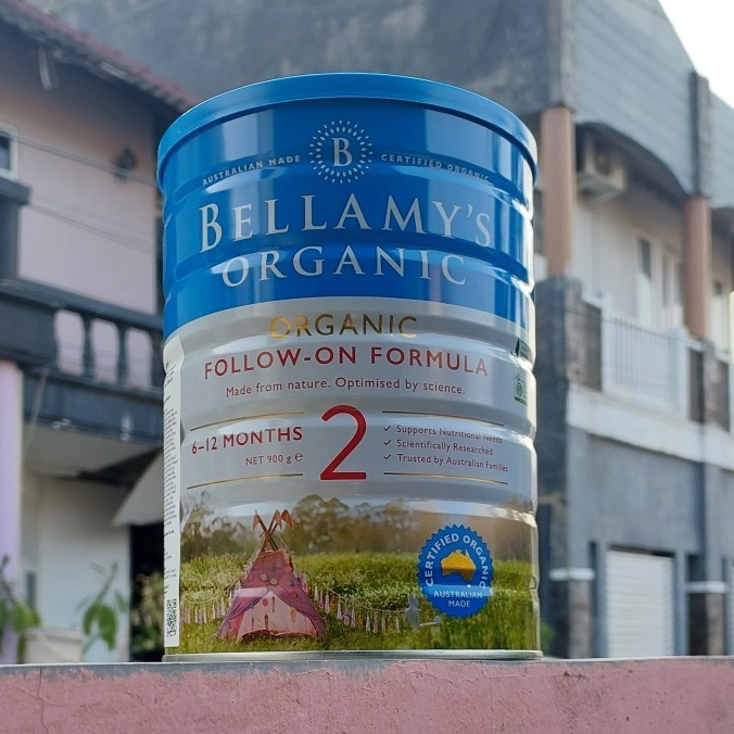 Jual Bellamy's bellamys organic milk step 2 formula 900 gr susu ...