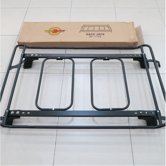 Jual ROOF RACK SUNRISE / RACK ATAS MOBIL / ROOF RACK UNIVERSAL HITAM ...