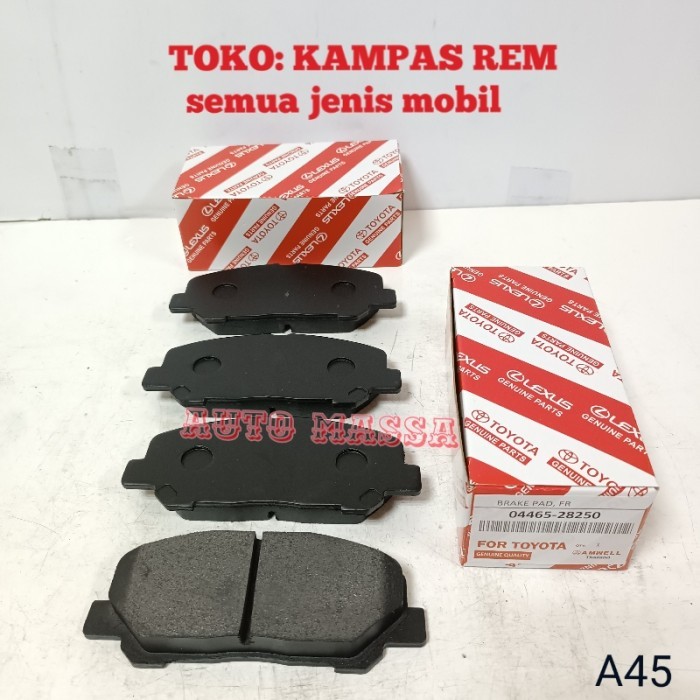 Jual KAMPAS REM DEPAN BRAKE PAD ALPHARD NEW VELLFIRE ANH20 GEN2 | Shopee Indonesia